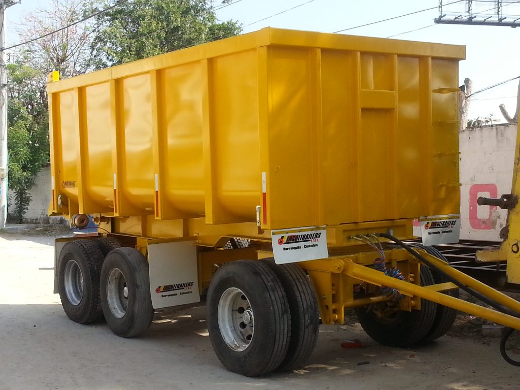Volco sencillo y doble troque para camión - Incoltrailers Ltda