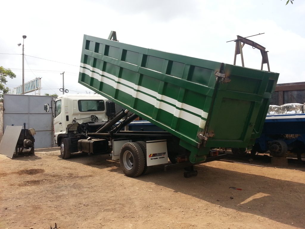 Volco sencillo y doble troque para camión - Incoltrailers Ltda